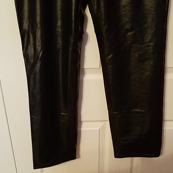 torrid | Pants & Jumpsuits | Torrid Pleather Skinny Jeans Rare Plus ...
